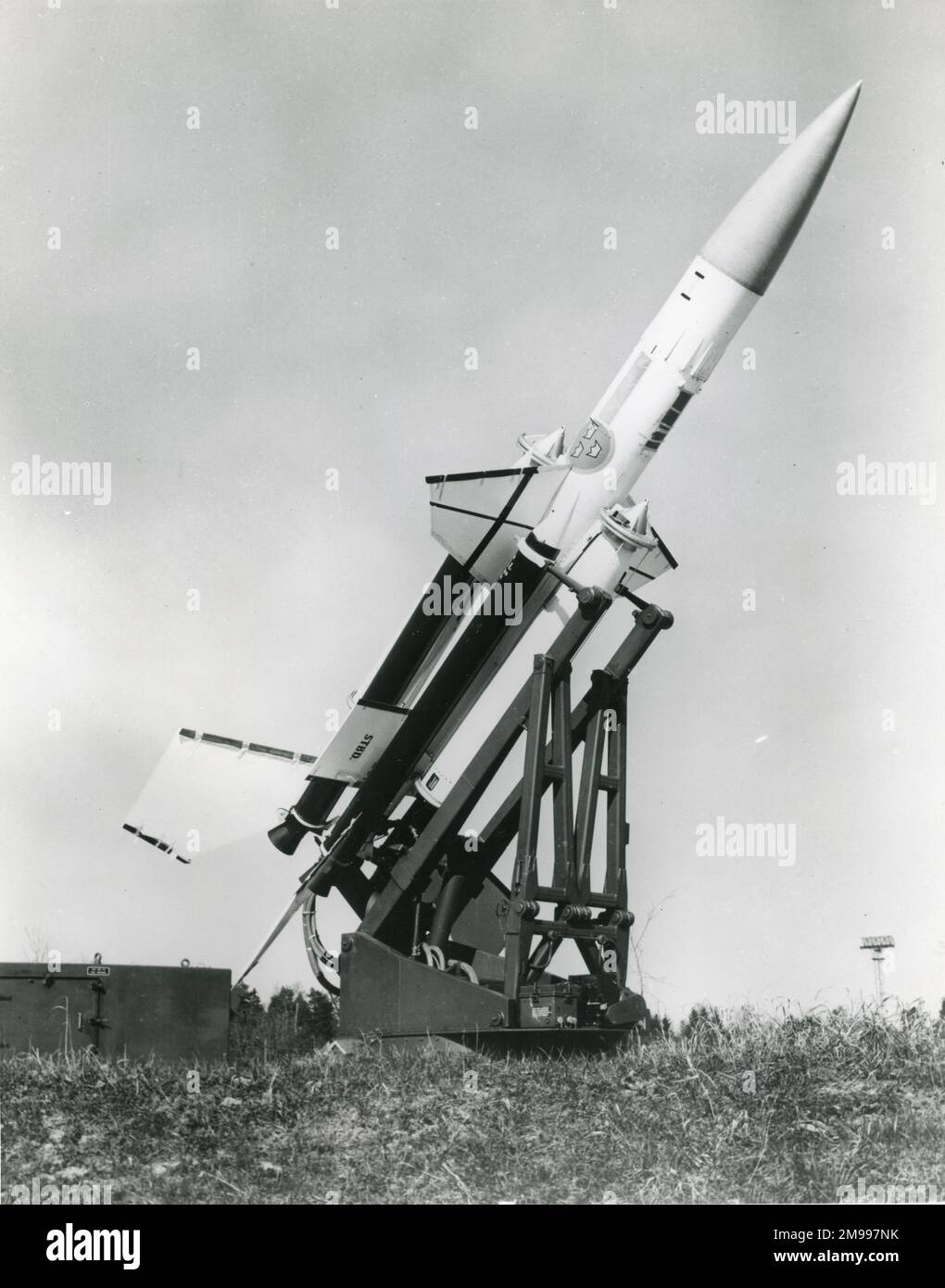 Bristol Bloodhound surface-to-air guided missile of the Royal Swedish ...