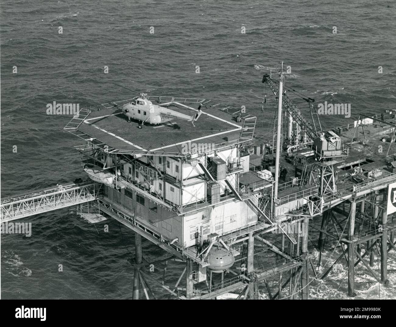 One of two Royal Air Force Westland Whirlwind HARMk10s, XD186, from ?B ...