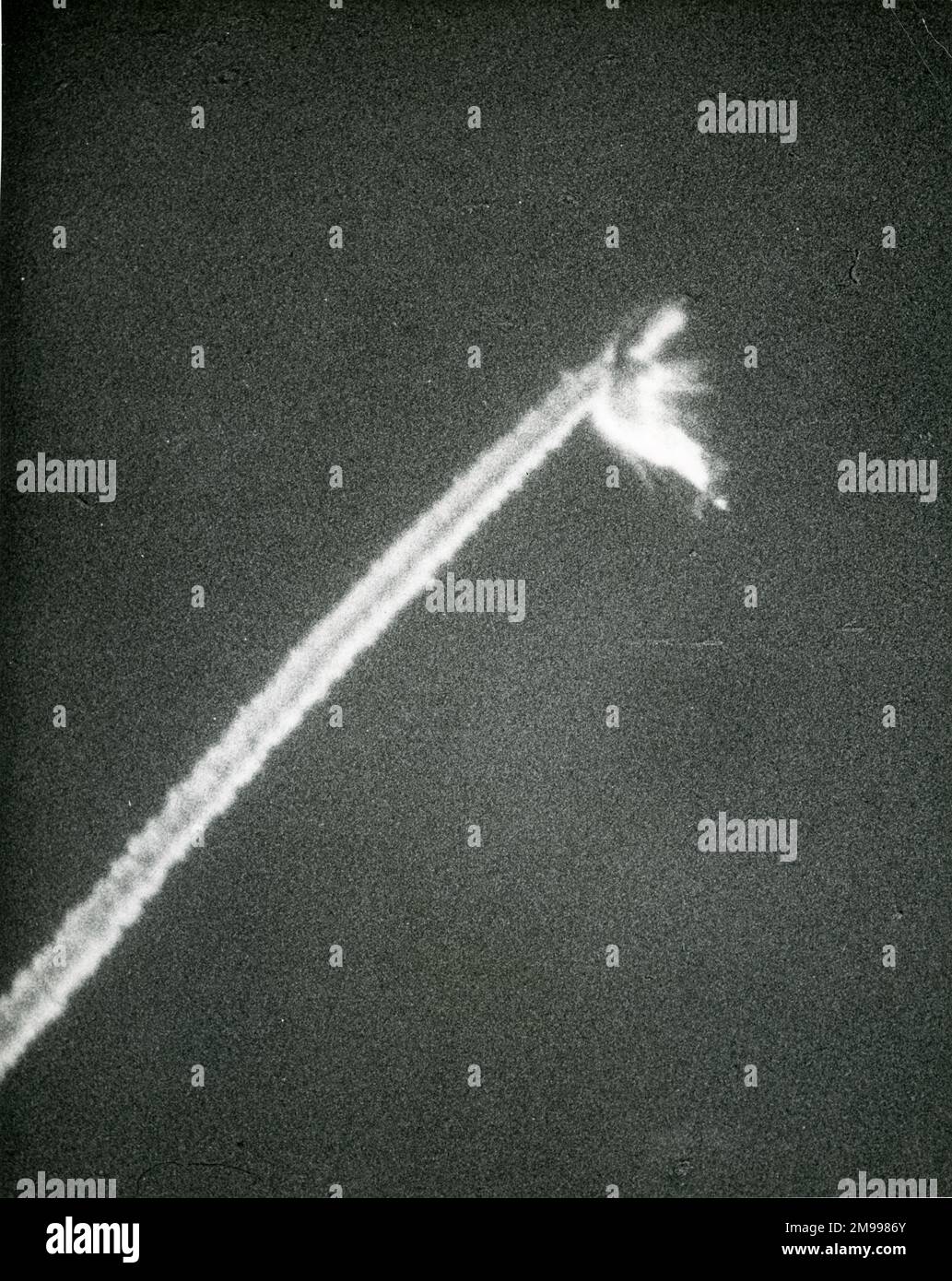 An unarmed English Electric Thunderbird surface-to-air guided missile ...