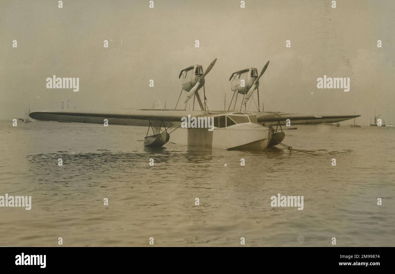 The first Saunders-Roe A17 Cutty Sark, G-AAIP Stock Photo - Alamy