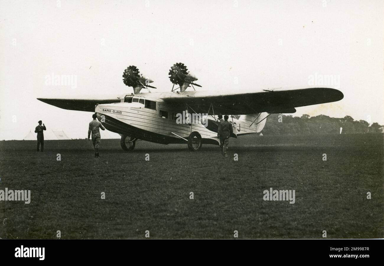 The first Saunders-Roe A19 Cloud, G-ABCJ Stock Photo - Alamy