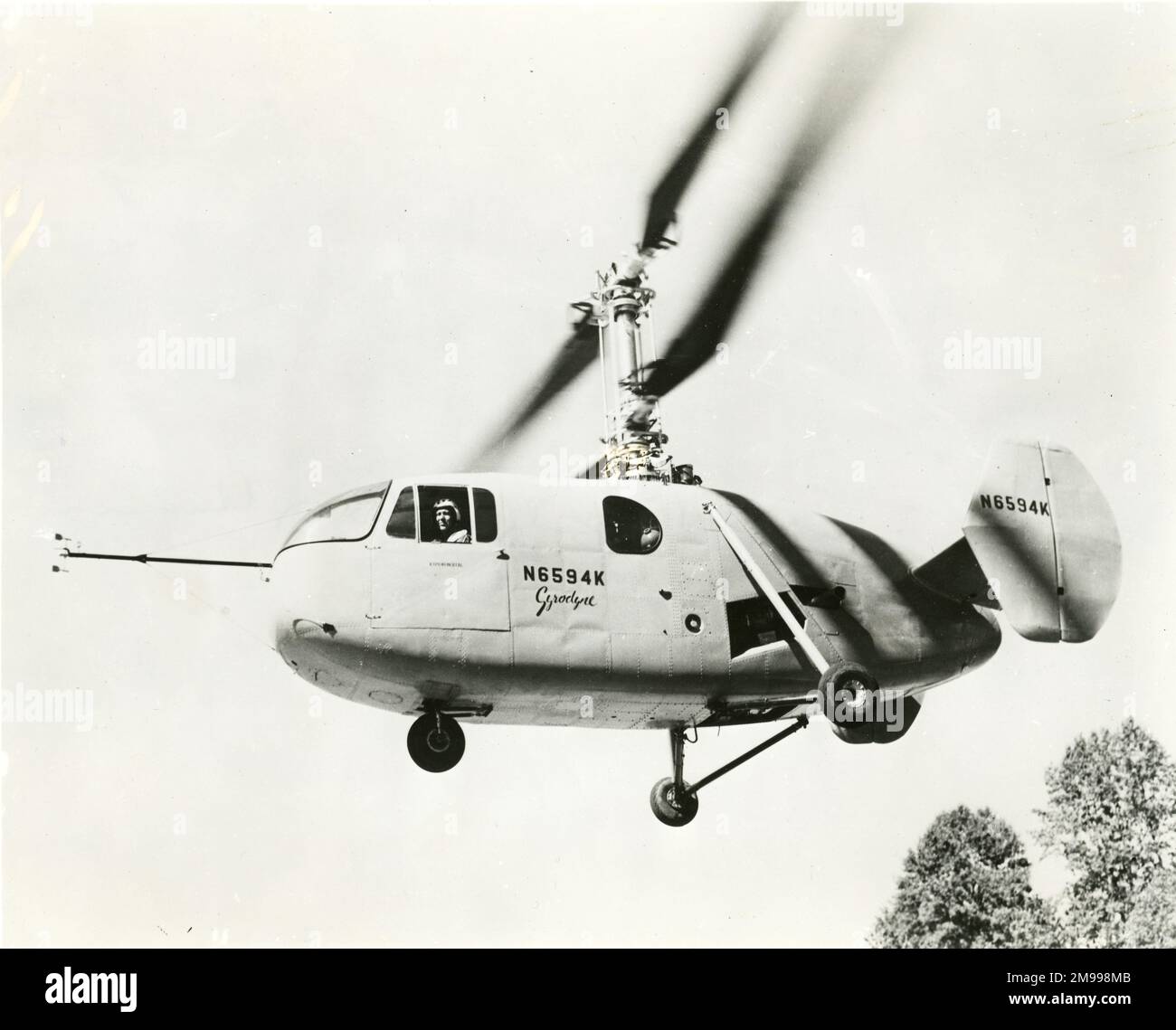 Gyrodyne GCA-2C, N6594K Stock Photo - Alamy