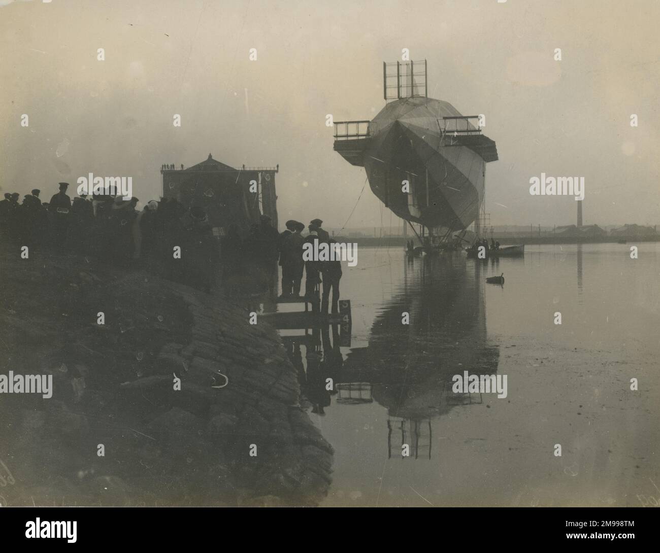 The first time out for HMA No1 Mayfly at the Cavendish Dock, Barrow-in ...