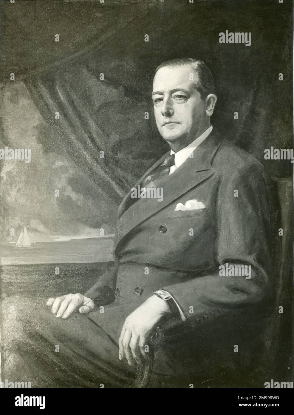 Portrait by Cuthbert Orde of Sir Charles Richard Fairey, 1887-1956 ...