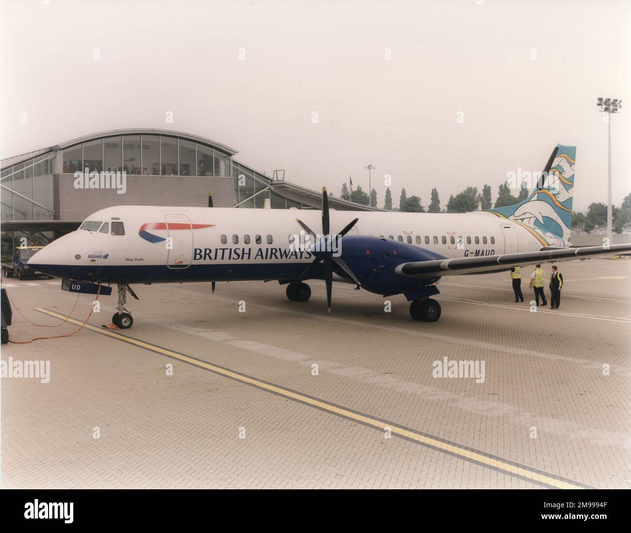 British Aerospace ATP, G-MAUD, of British Airways at Southampton ...
