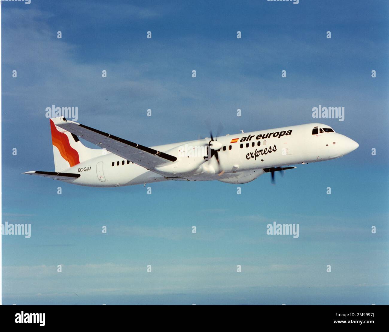 British Aerospace ATP, EC-GJU, of Air Europa Express Stock Photo - Alamy