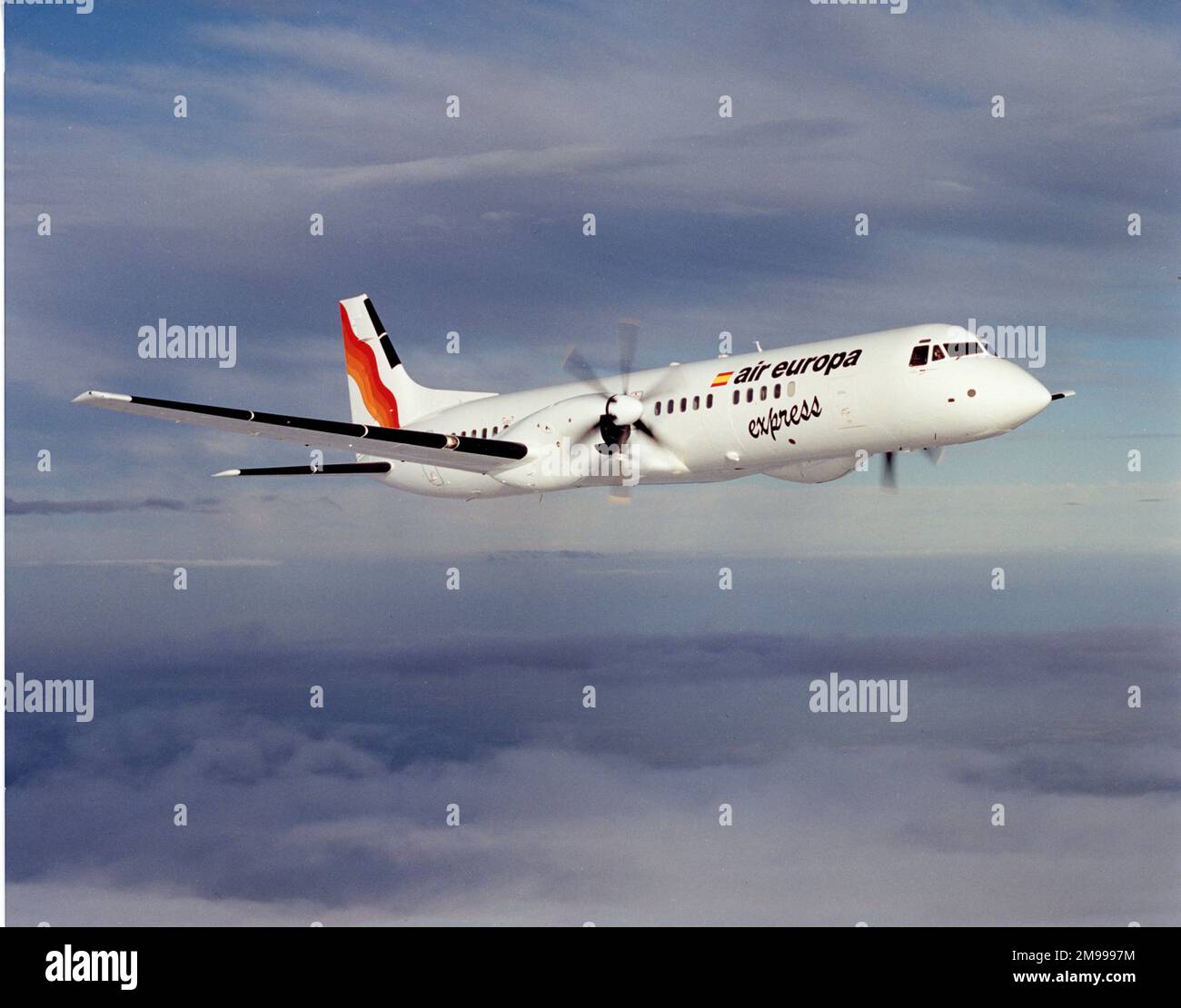 British Aerospace ATP of Air Europa Express Stock Photo - Alamy