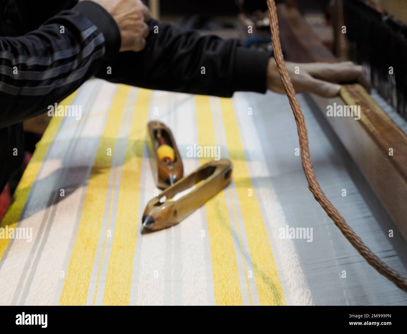 Moroccan textile factory hi-res stock photography and images - Alamy