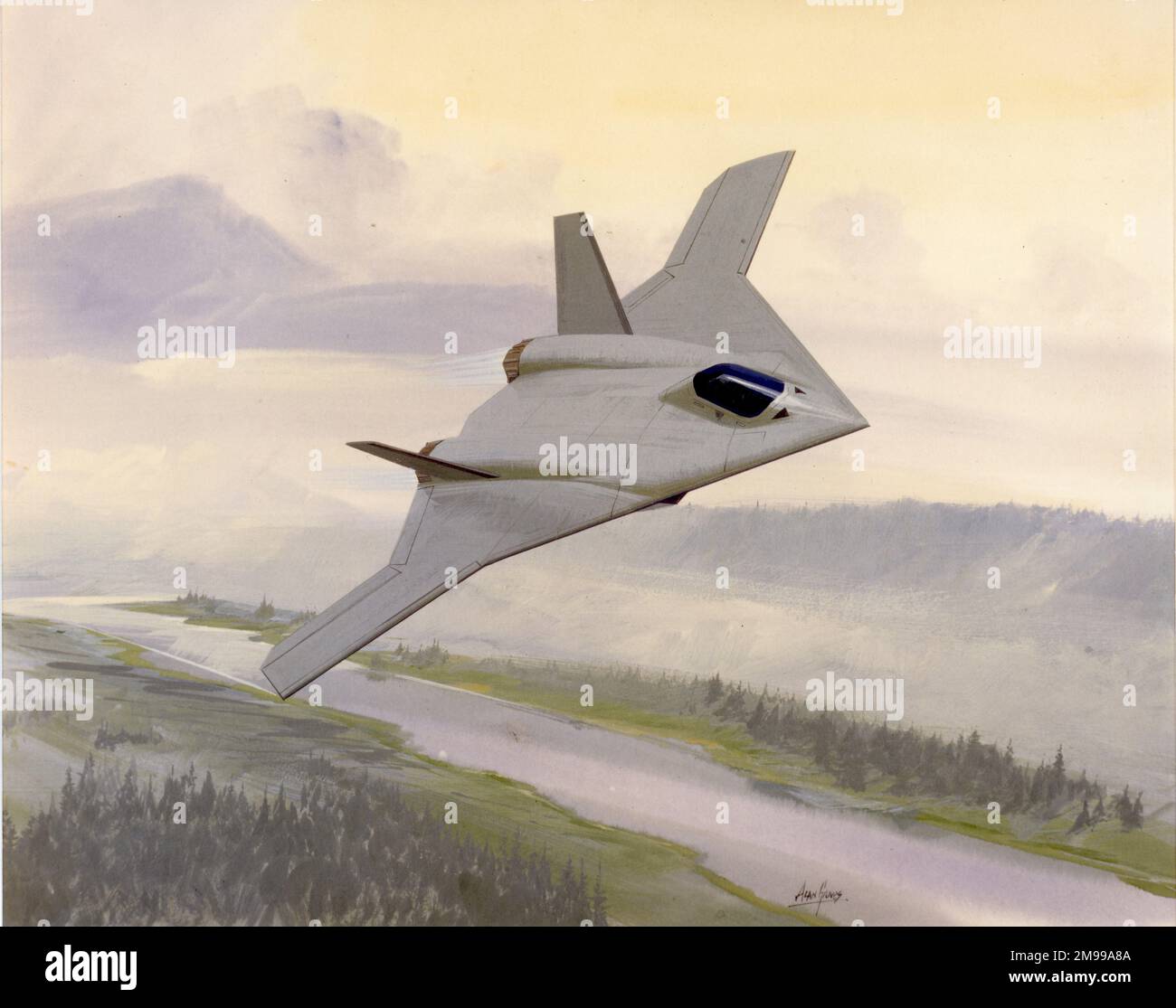 An artist?s impression of a BAE Systems Future Offensive Air System ...