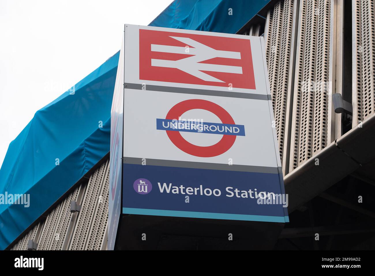Waterloo, London, UK. 5th July, 2022. Waterloo Station in London. Rail ...