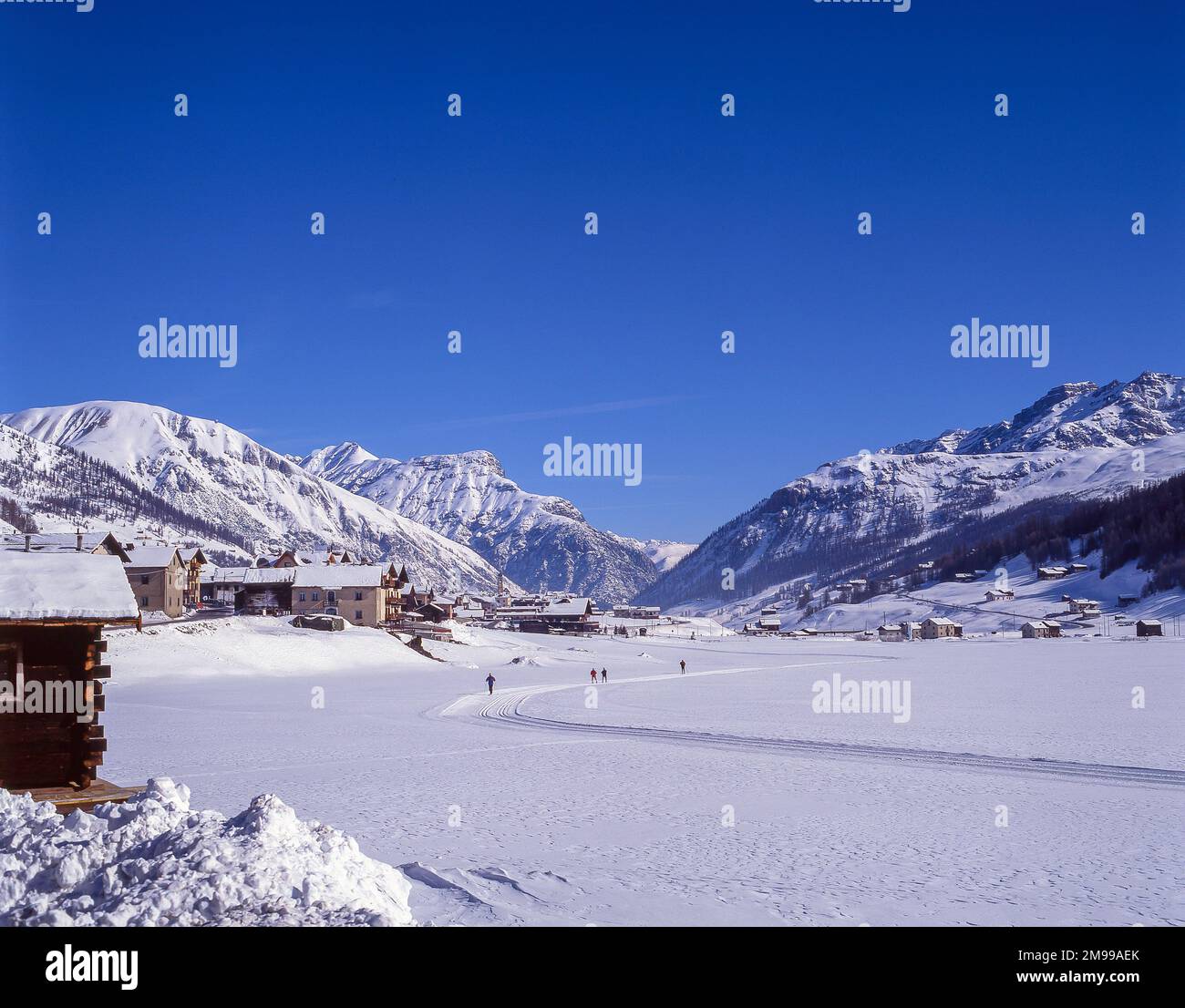 Livigno cross country hi-res stock photography and images - Alamy