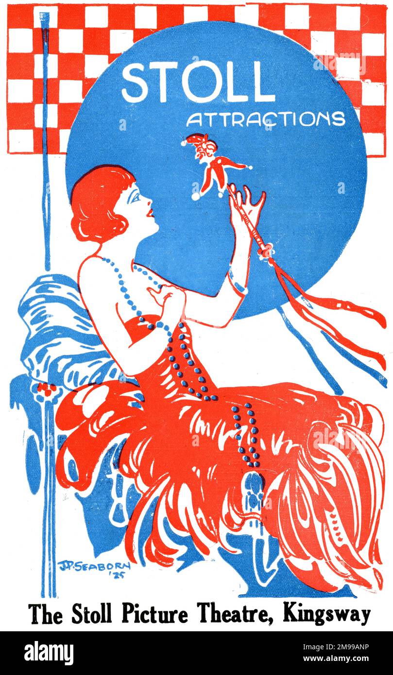 Front cover of the Stoll Herald, Stoll Picture Theatre, Kingsway ...