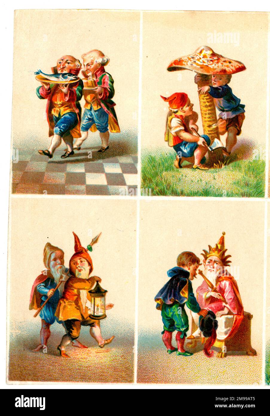 Gnomes and Humans Stock Photo - Alamy