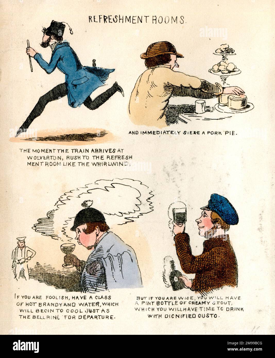 Cartoons, Hail, Rain, Steam and Speed by an Old Stoker - Refreshment ...