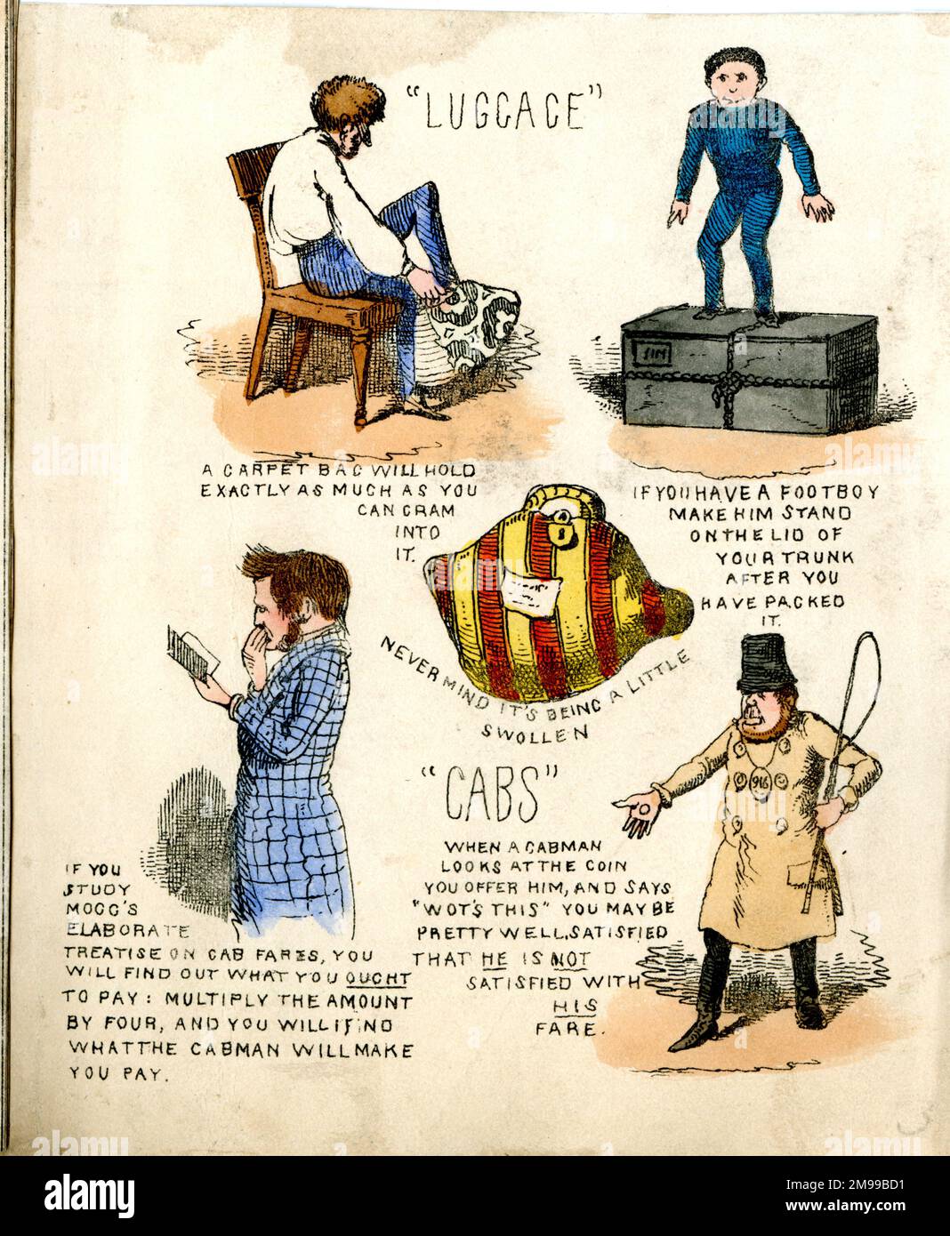 Cartoons, Hail, Rain, Steam and Speed by an Old Stoker - Luggage. A ...