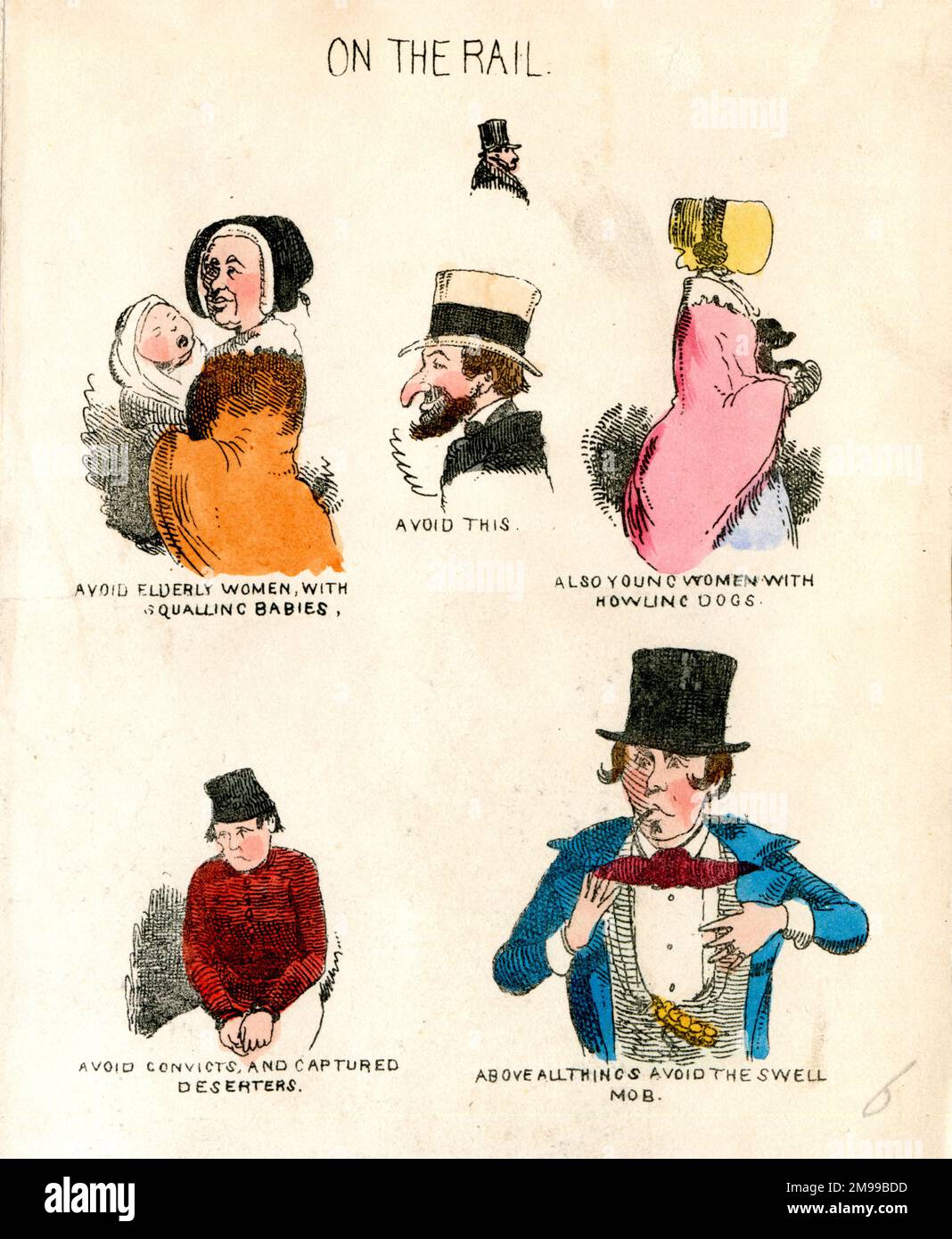 Cartoons, Hail, Rain, Steam and Speed by an Old Stoker - On the Rail. A ...