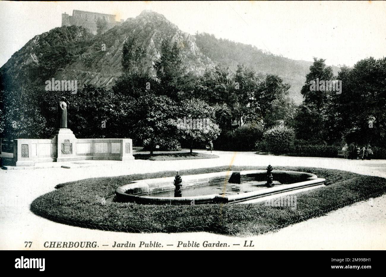 Public Garden, Cherbourg, France Stock Photo - Alamy