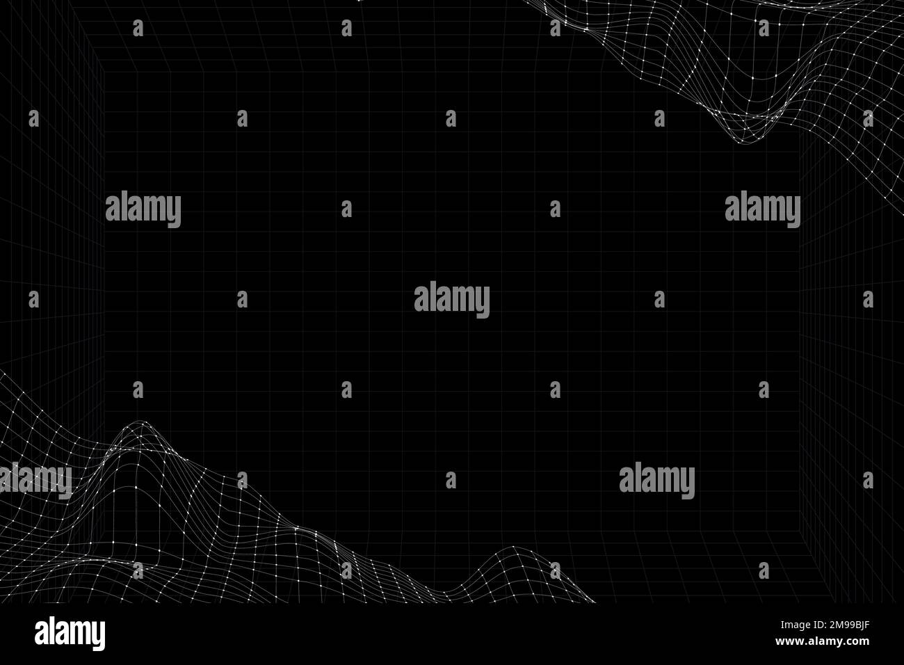 3D abstract wave pattern background vector Stock Vector Image & Art - Alamy