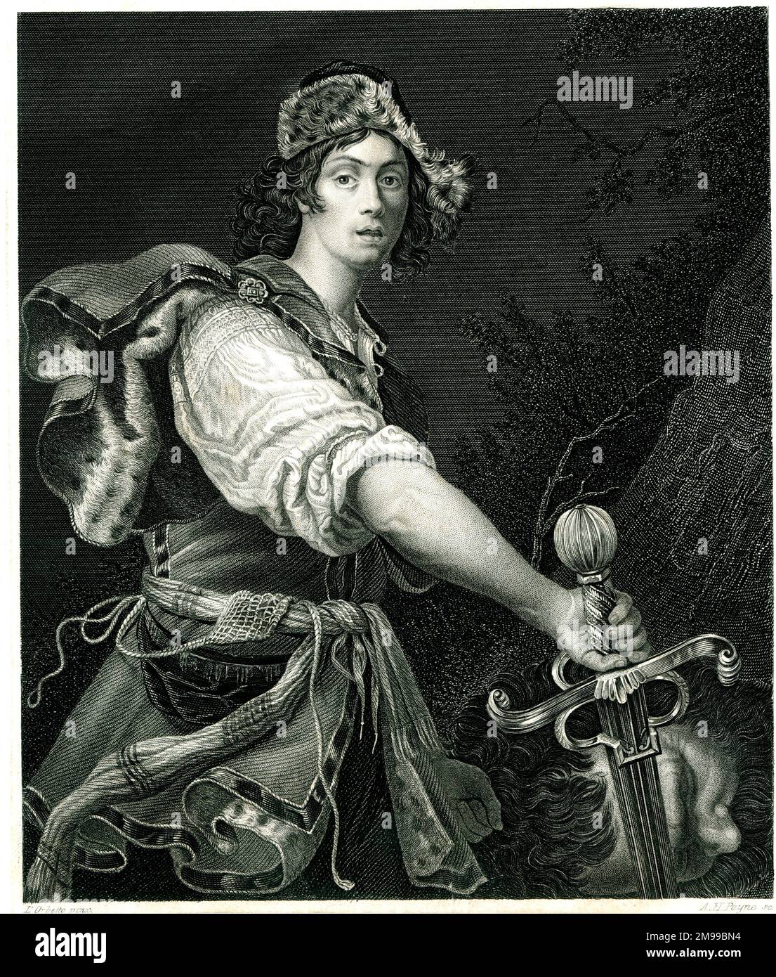 David with the head of goliath hi-res stock photography and images - Alamy