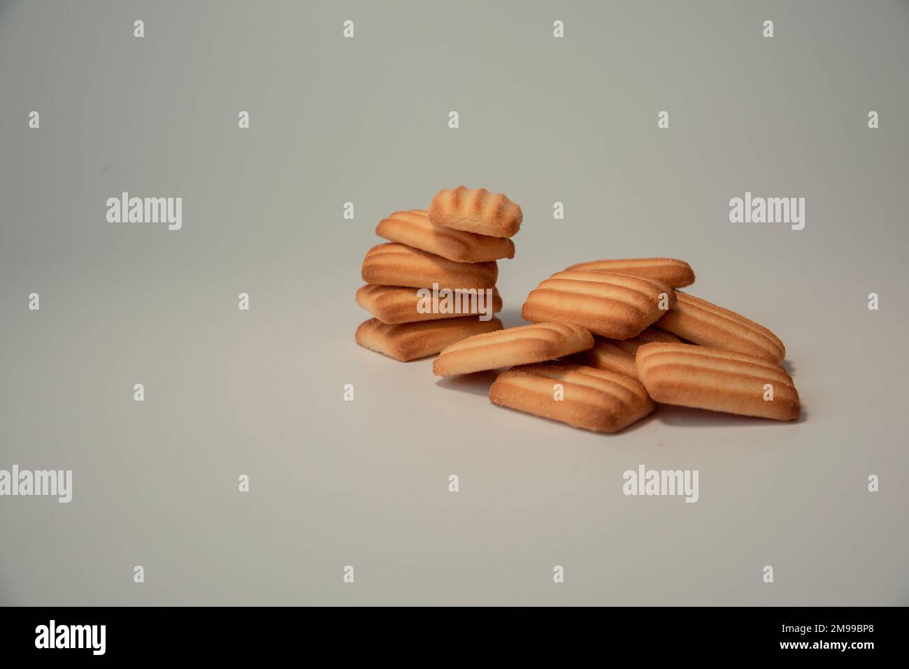 baby biscuits from shortbrad , great food or snack for babies Stock ...