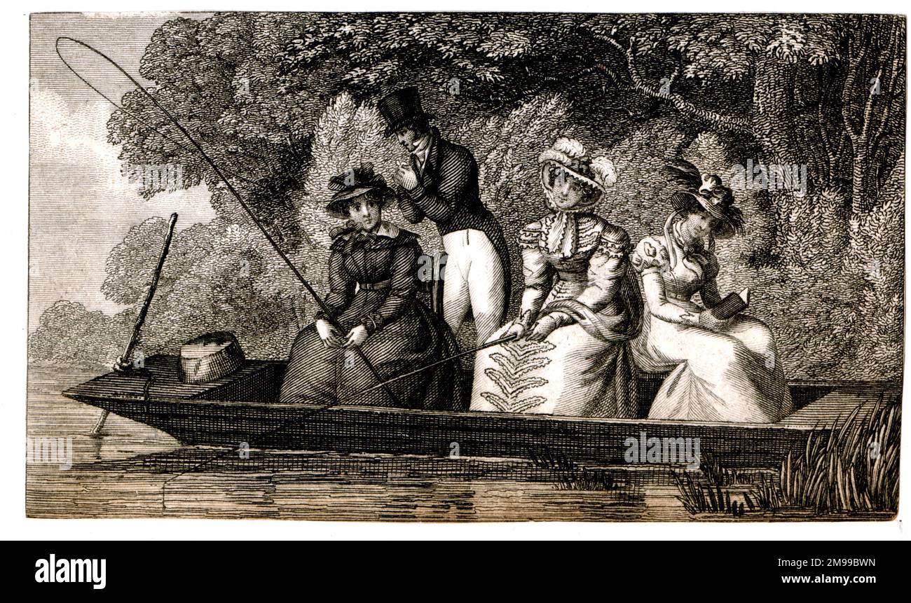 Fishing history woman hi-res stock photography and images - Alamy