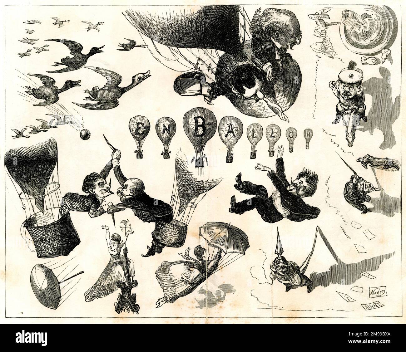 Cartoons balloon hi-res stock photography and images - Alamy