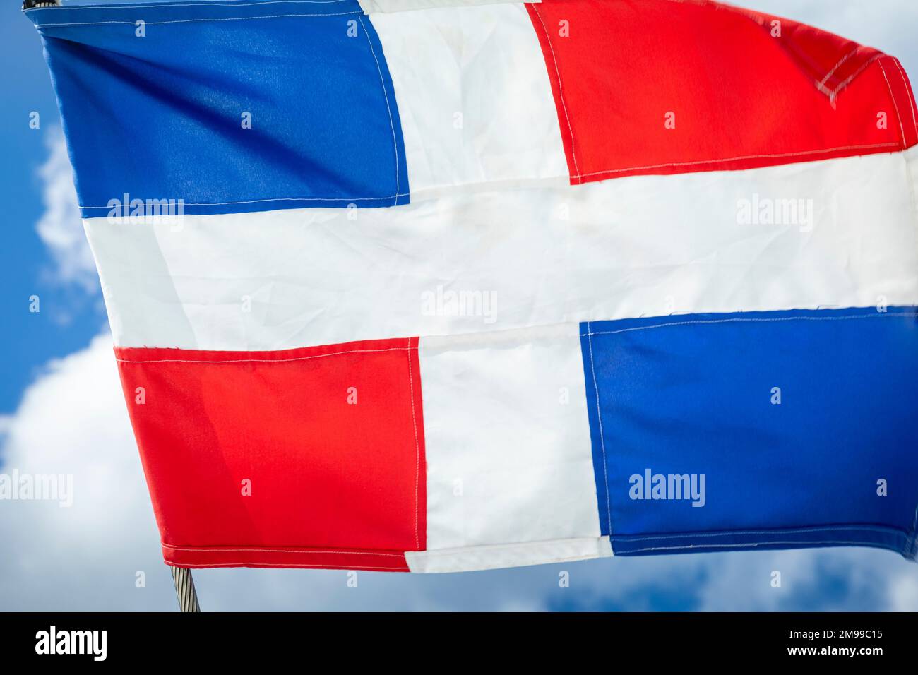 Flag map of the dominican republic hi-res stock photography and images ...