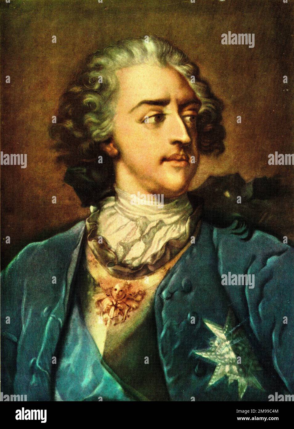 King Louis XV of France (1710-1774 Stock Photo - Alamy