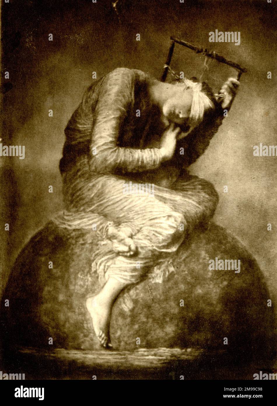 Hope by George Frederick Watts Stock Photo - Alamy