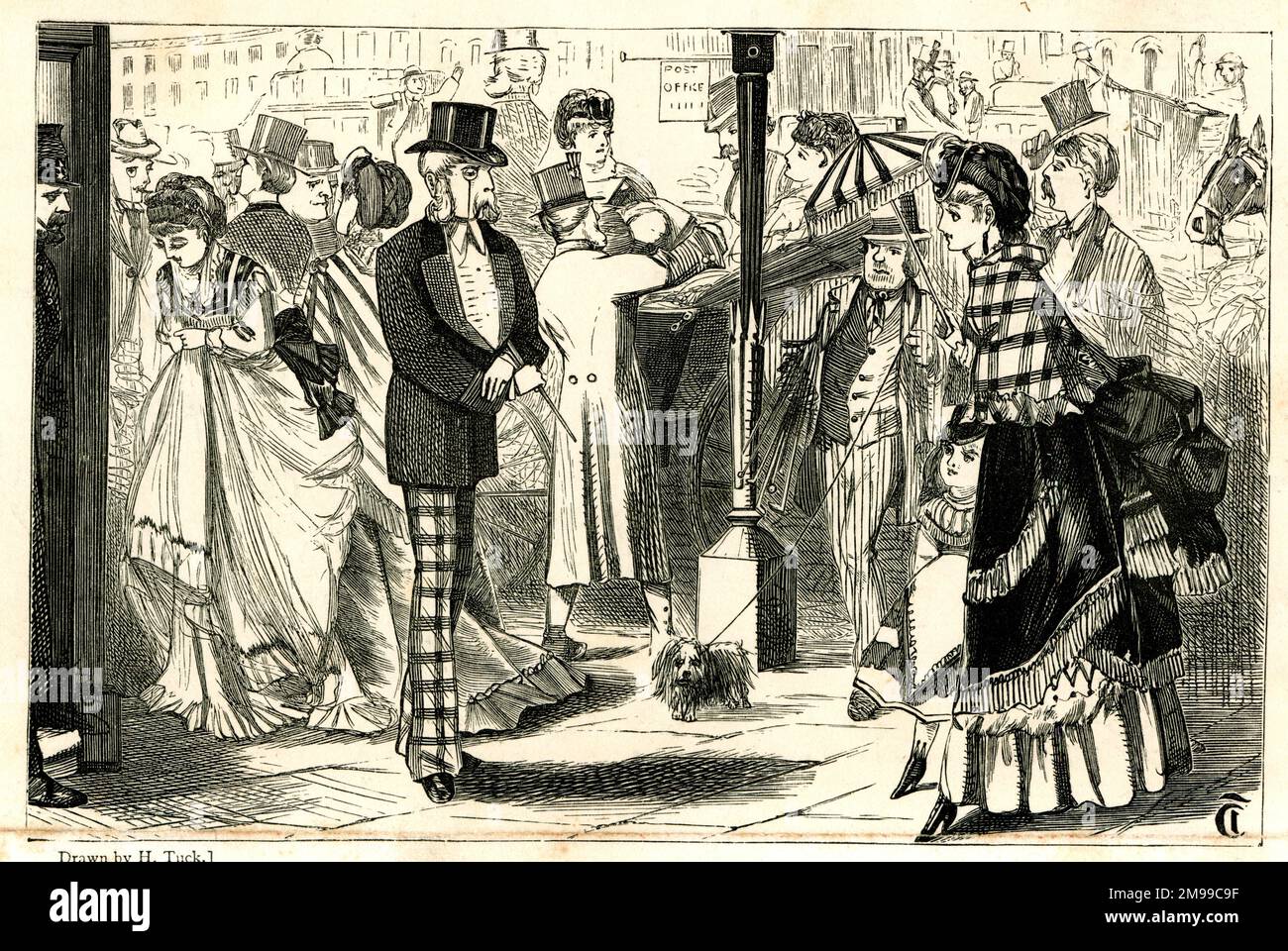 Victorian street scene hi-res stock photography and images - Alamy