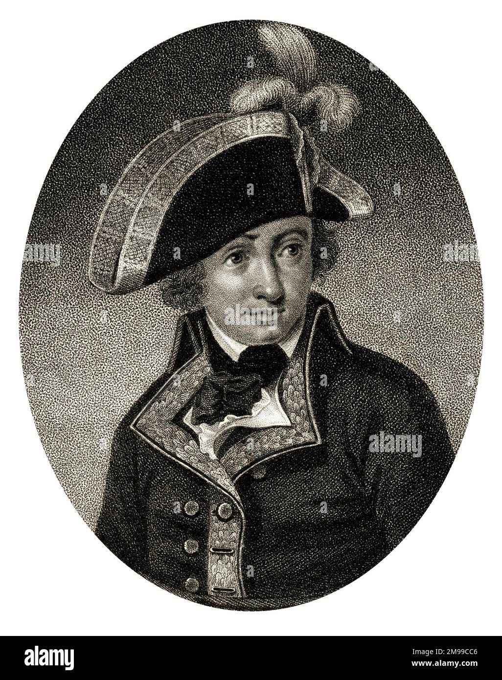 Revolutionary portrait with hat Cut Out Stock Images & Pictures - Alamy