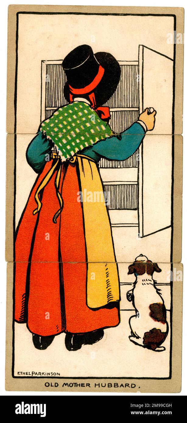 Misfitz Playing Cards - Old Mother Hubbard by Ethel Parkinson Stock ...