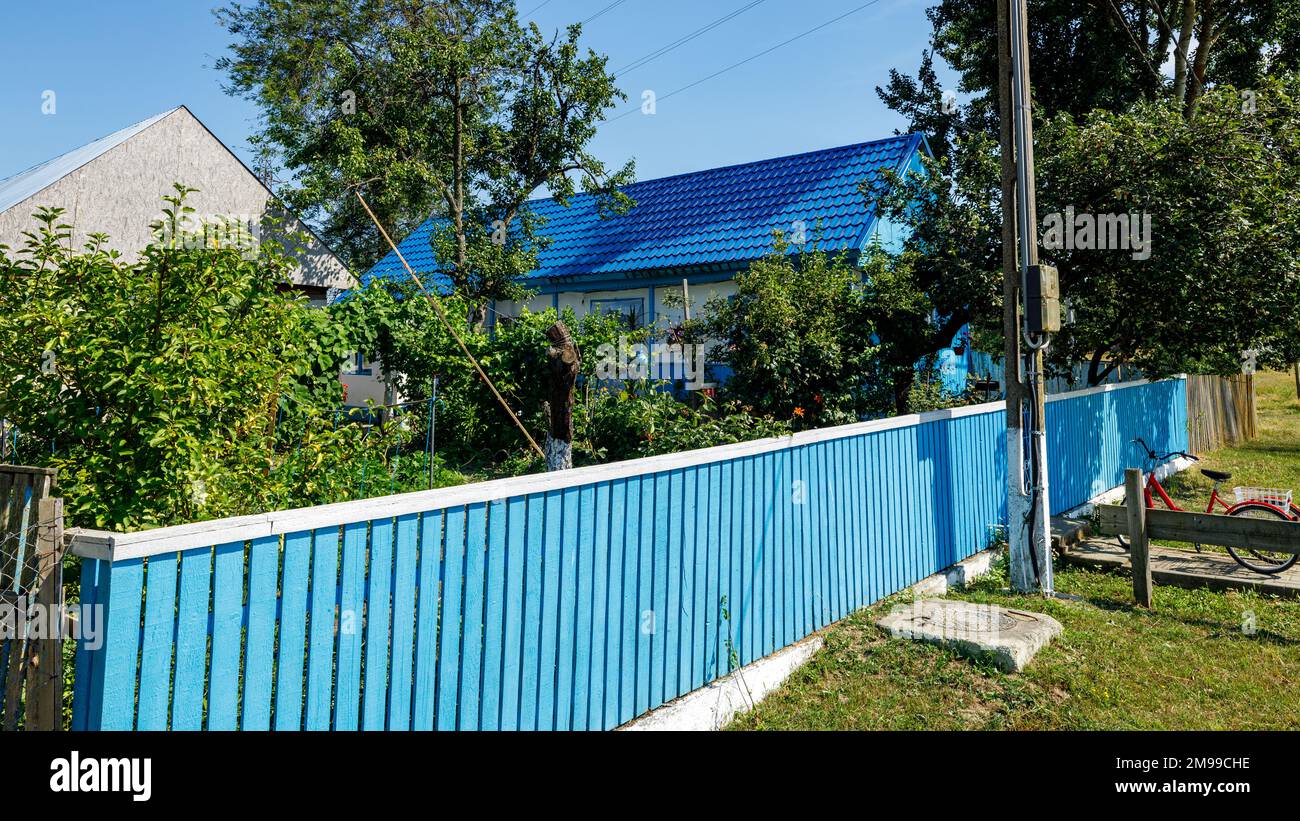 The traditional wooden houses of Mila 23 in the Danube Delta Romania ...