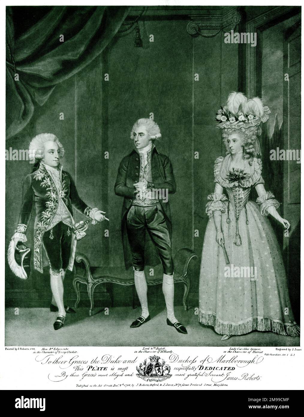 Noblity in Costume - Richard Edgcumbe as Young Clackitt, Lord William ...