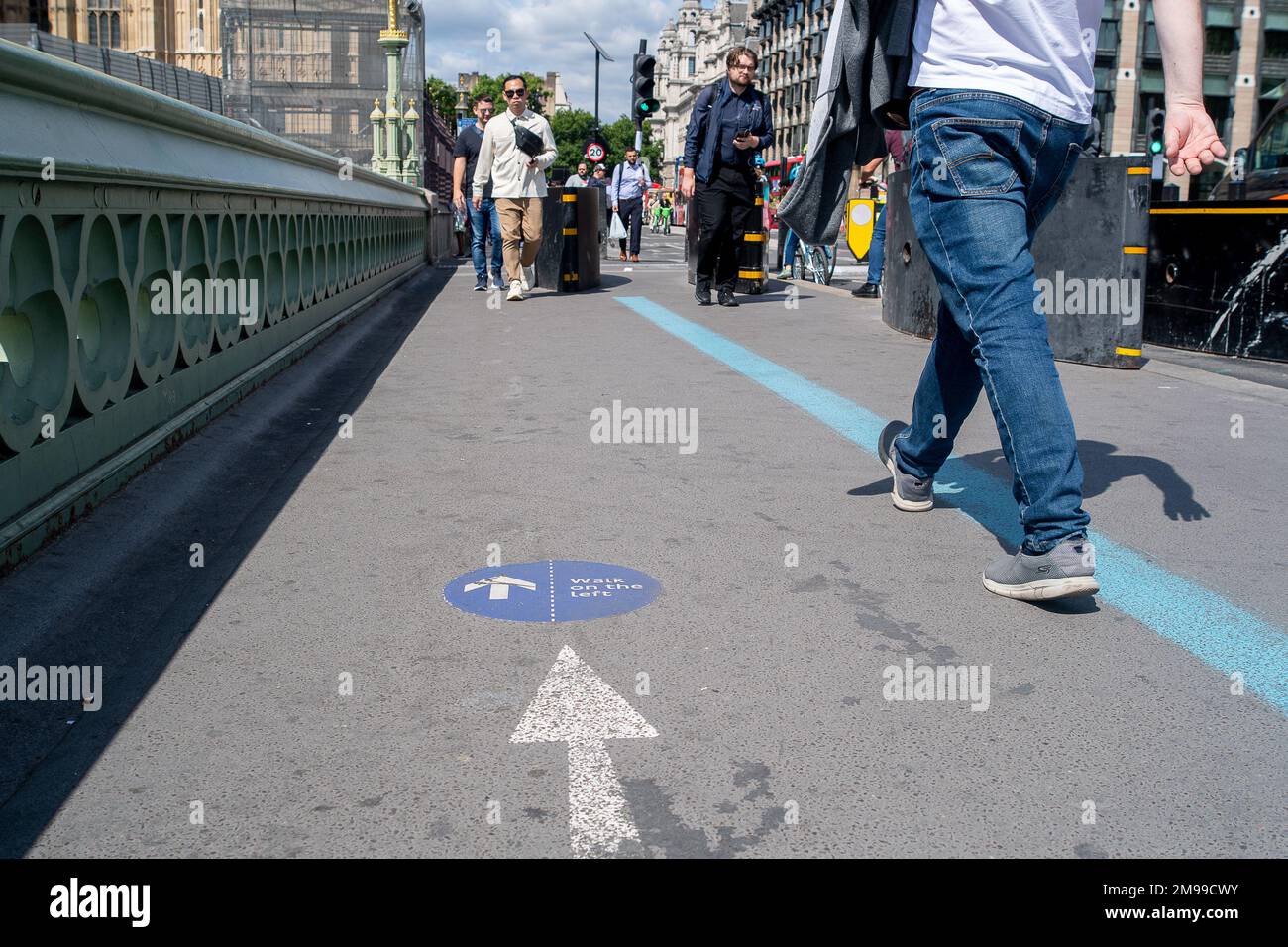 London, UK. 5th July, 2022. Waterloo. Followiong the Covid-19 Pandemic ...