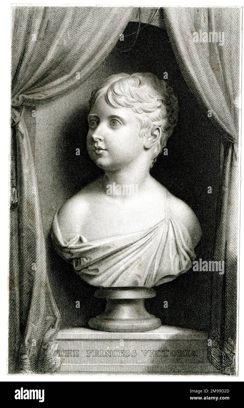 Bust of queen victoria Cut Out Stock Images & Pictures - Alamy