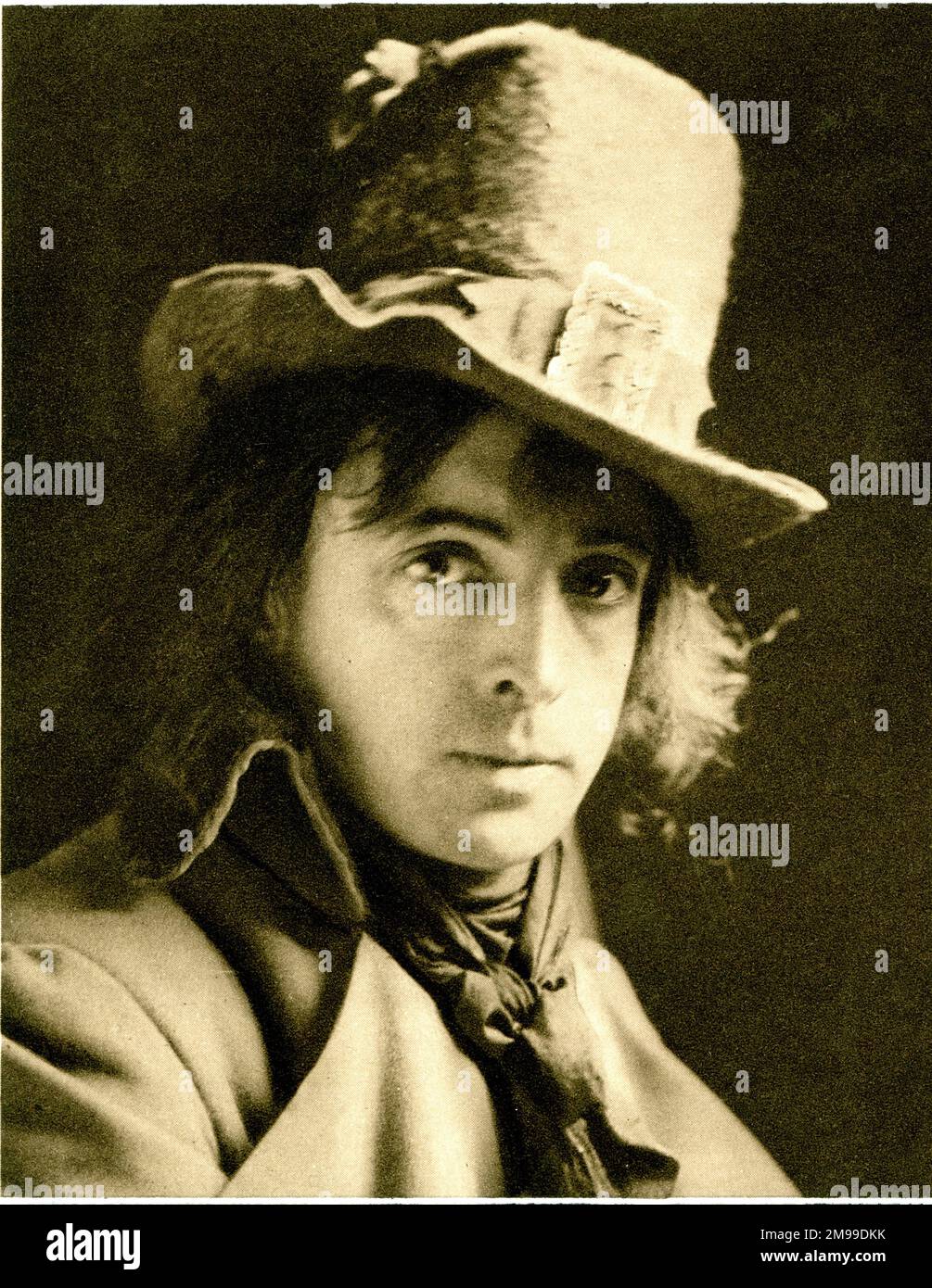 Sir John Martin-Harvey, English actor-manager, as Sydney Carton in The ...