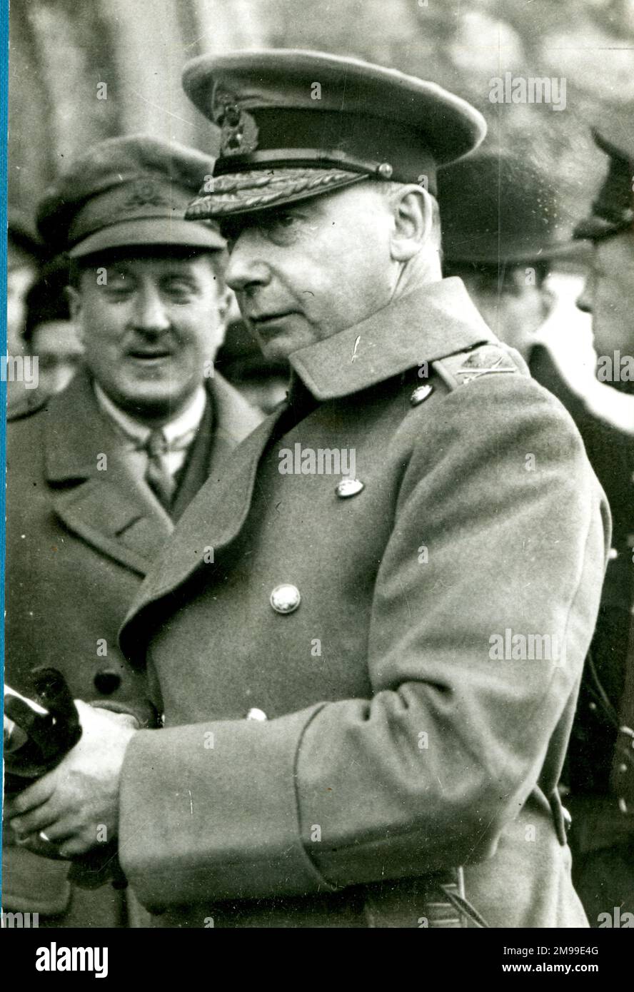 Military general officer british army world war one wwi hi-res stock ...