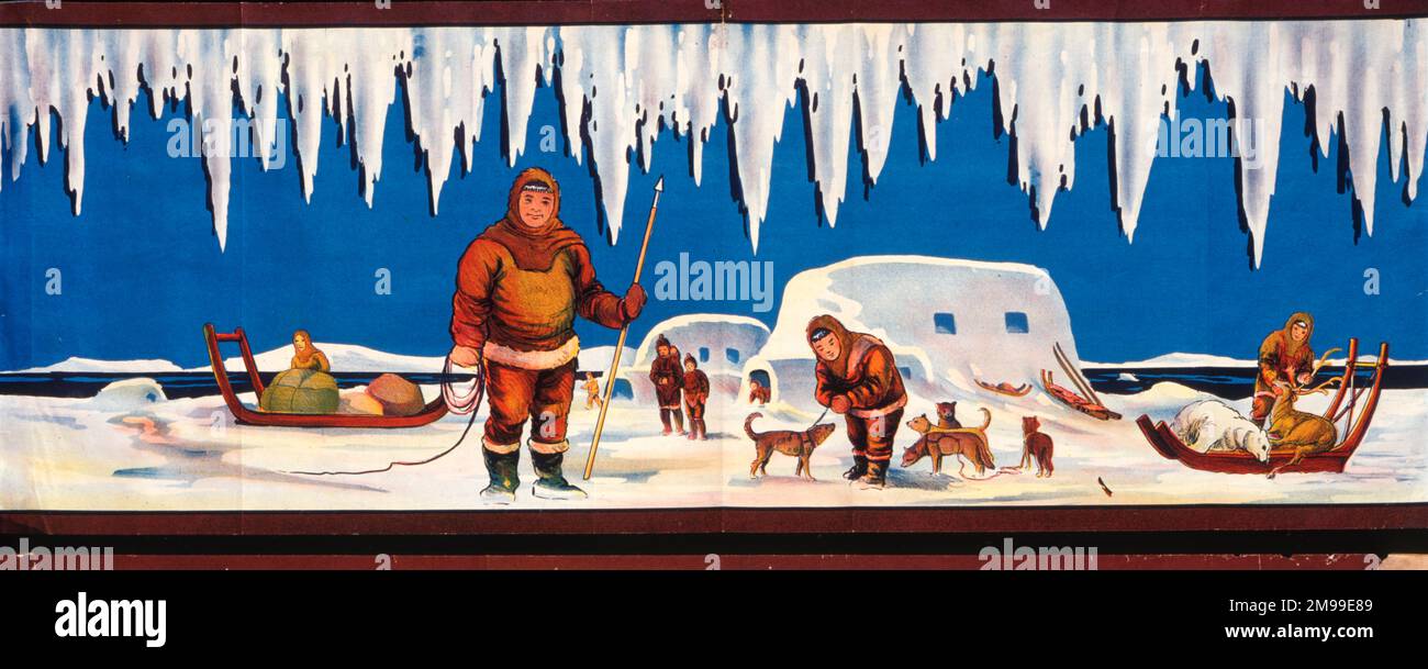 Eskimos snow hi-res stock photography and images - Alamy