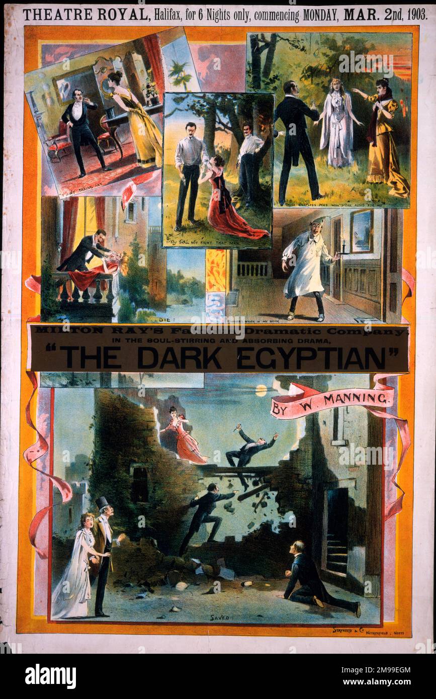 1900s theatre poster hi-res stock photography and images - Alamy