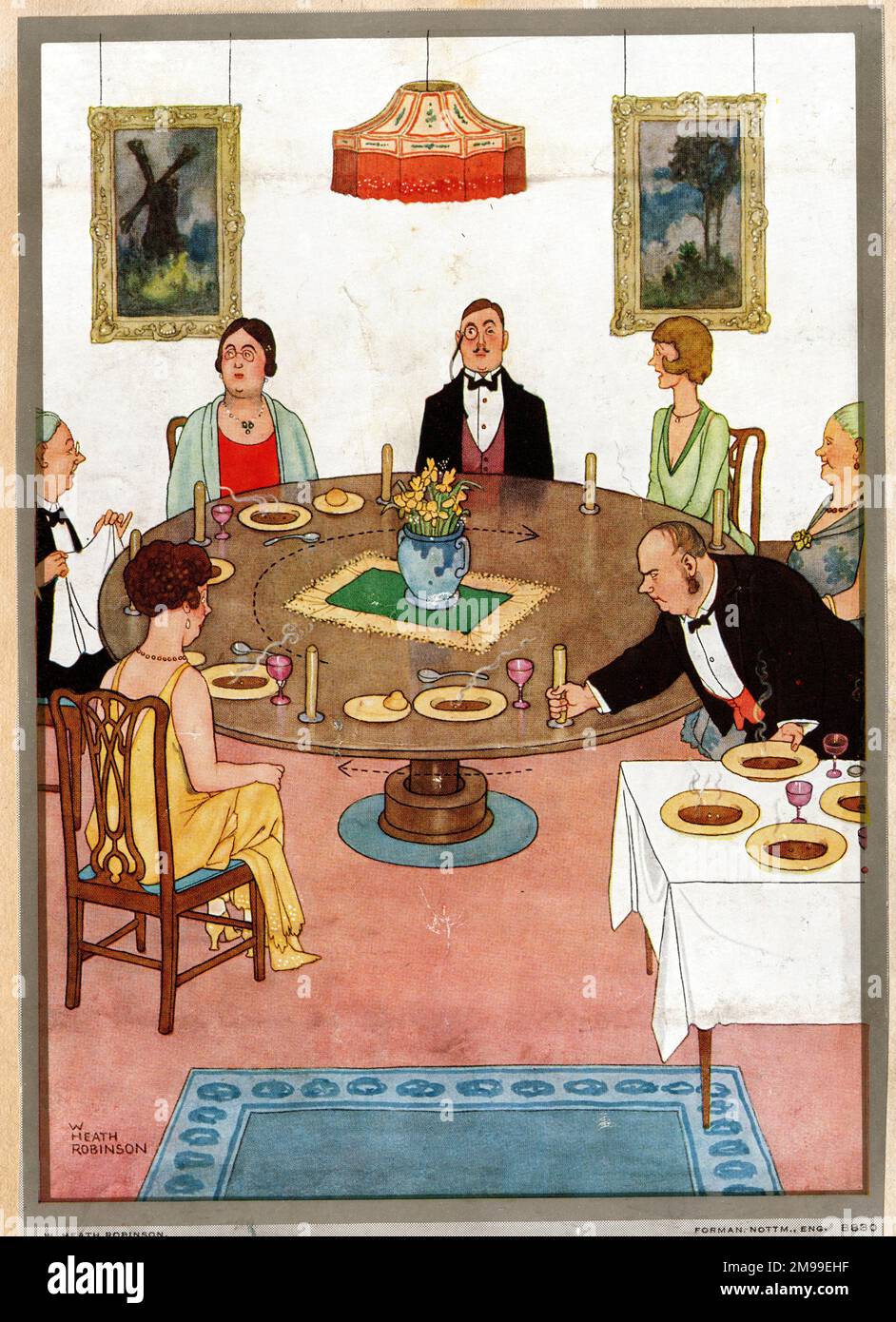 Revolving Dining Room