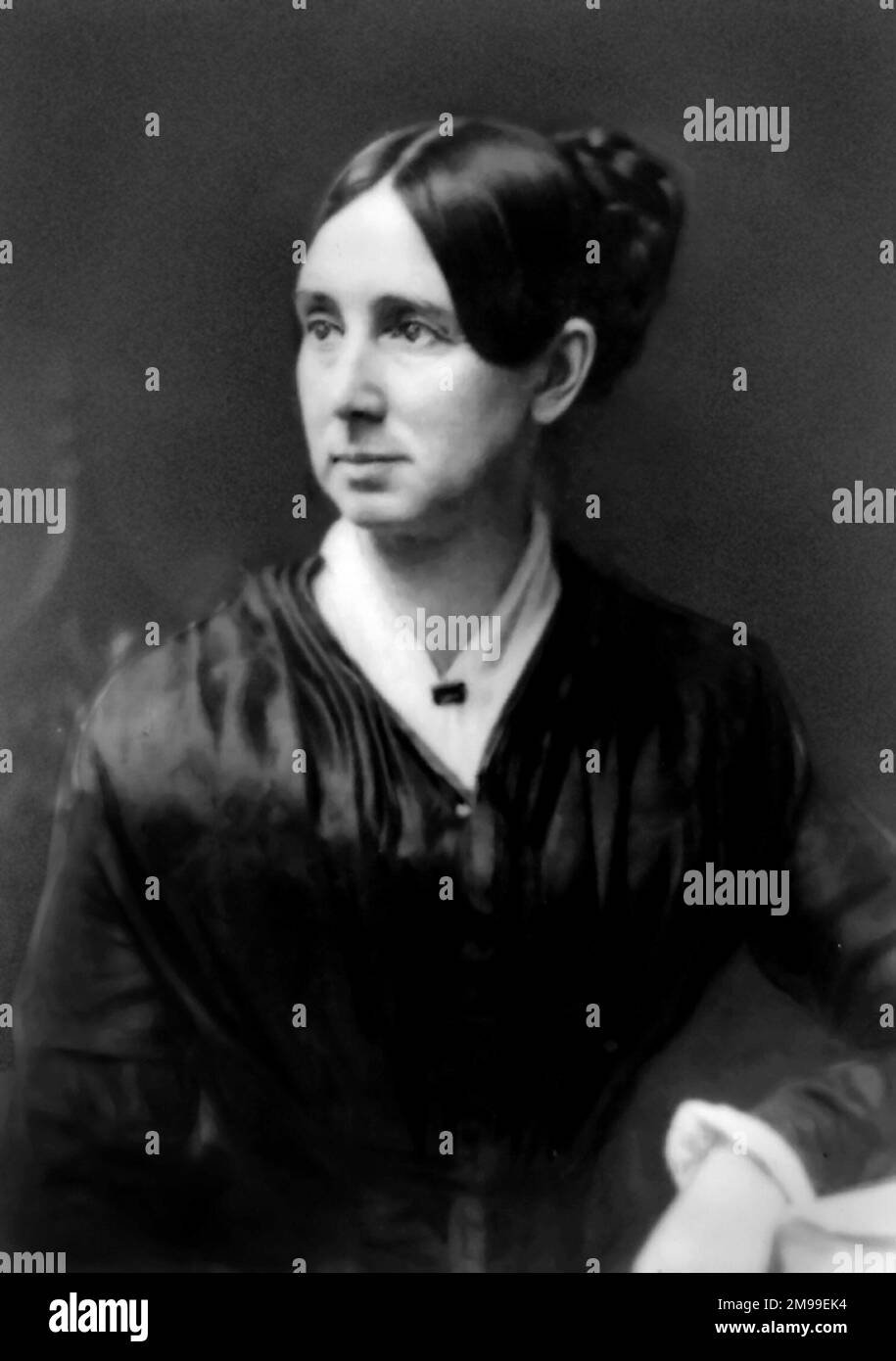 Dorothea Dix. Portrait of the American reformer, Dorothea Lynde Dix ...