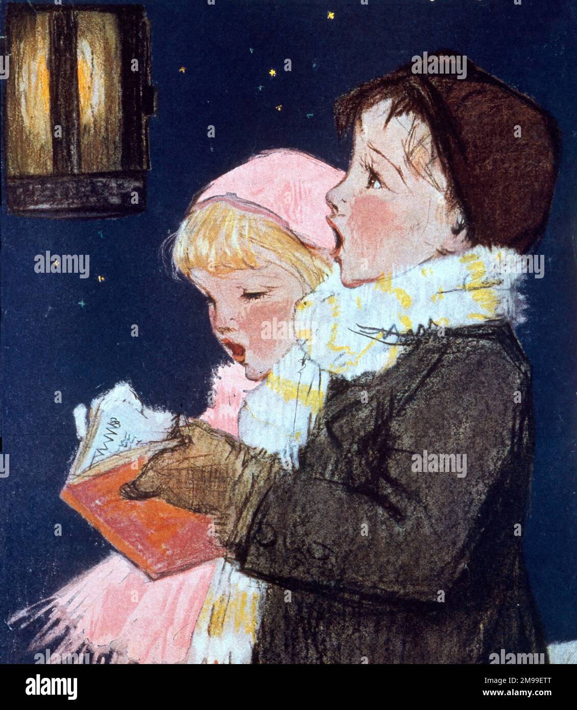 Hymn singing 1930s hi-res stock photography and images - Alamy