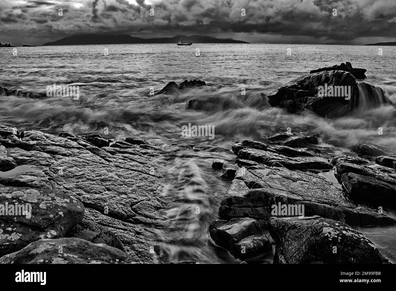Skye loch fada Black and White Stock Photos & Images - Alamy