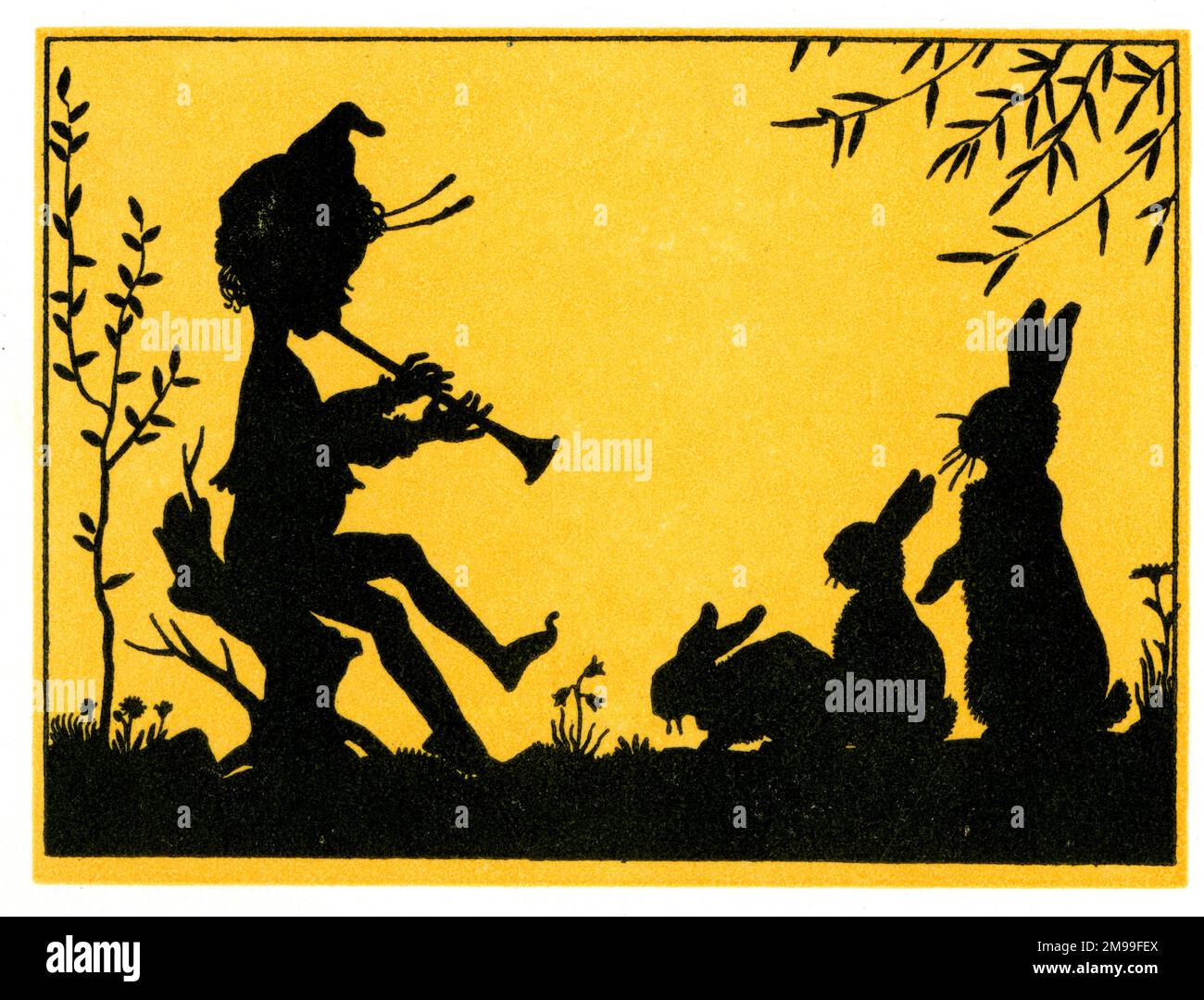 Piper silhouette Cut Out Stock Images & Pictures - Alamy