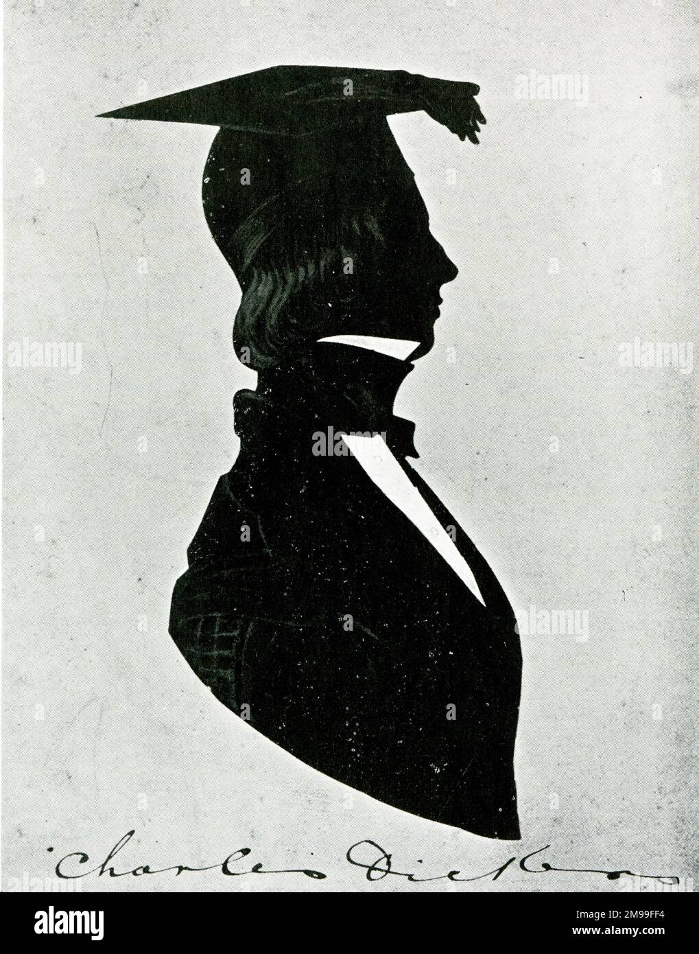 Victorian Man Silhouette
