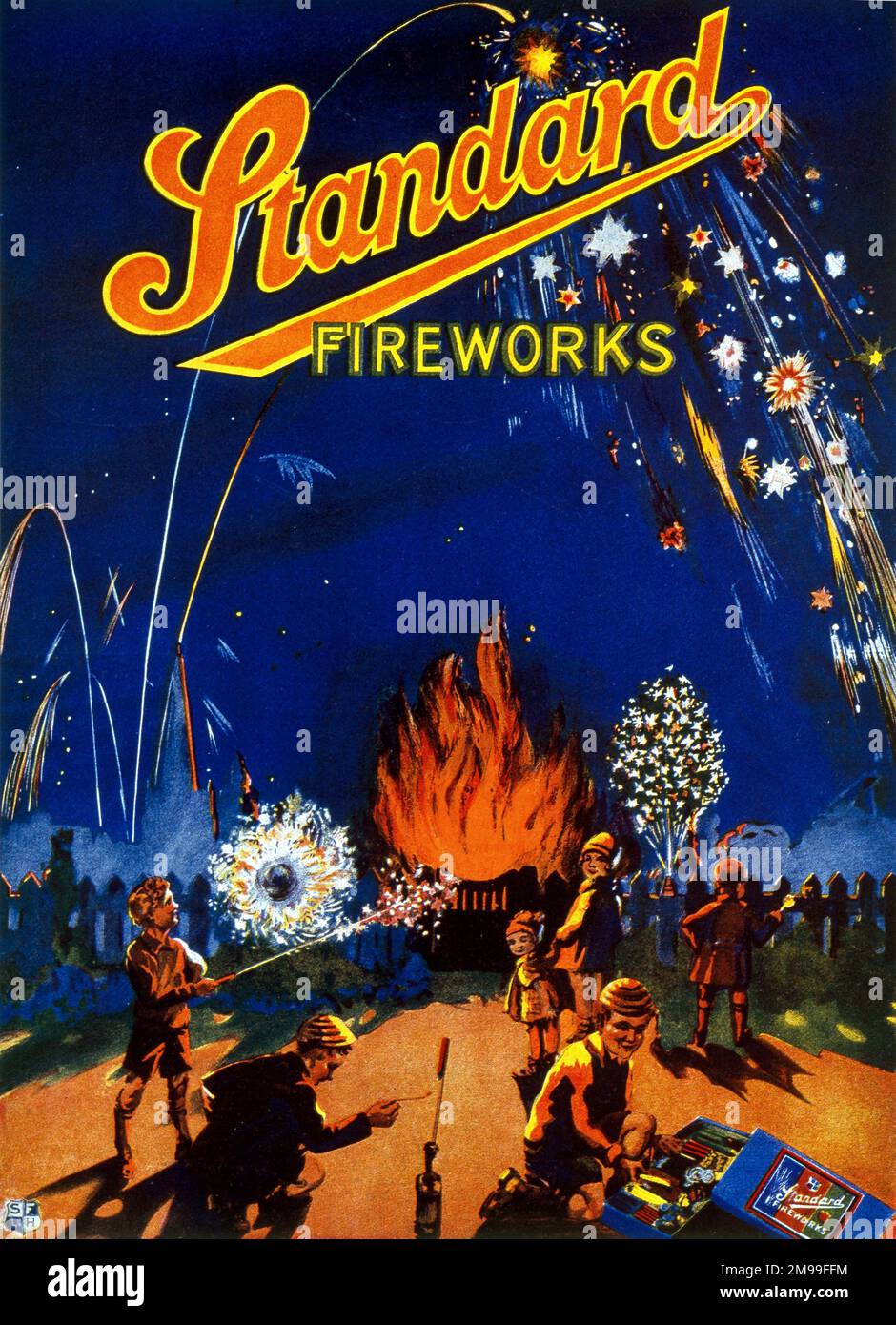 Coronation Fireworks Logo