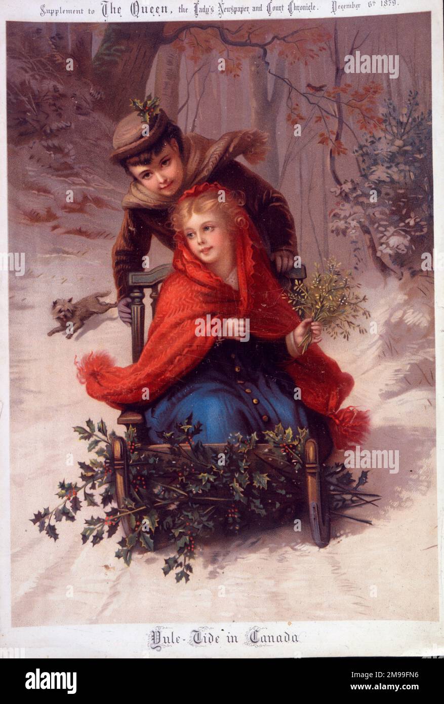 Yule Tide in Canada Stock Photo - Alamy