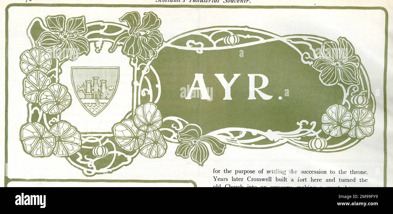 Design, Ayr, Scotland Stock Photo - Alamy