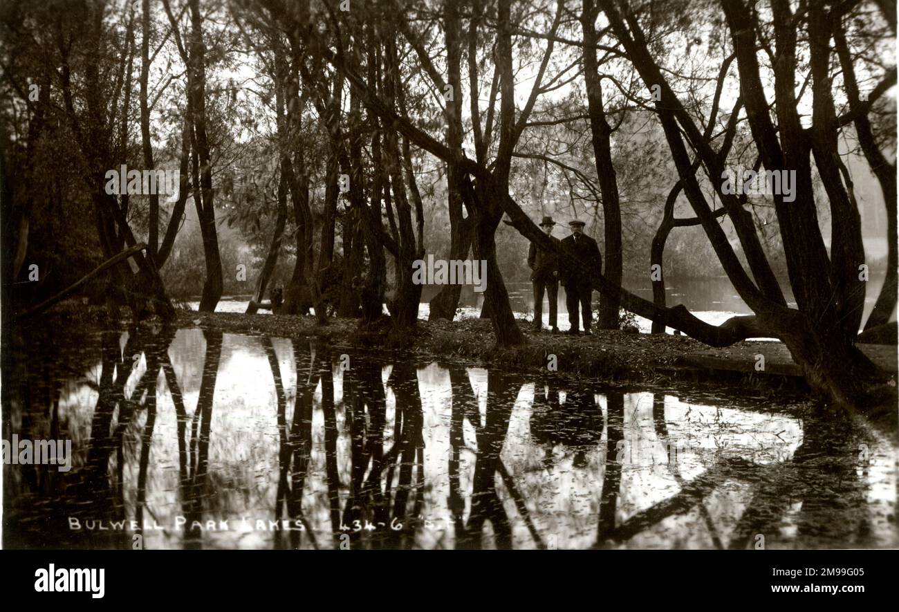 Bulwell Park Lakes, Nottingham Stock Photo - Alamy
